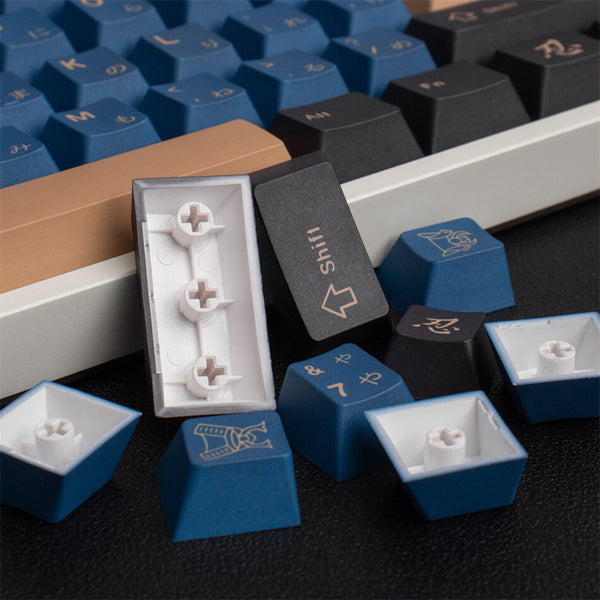 New Samurai Blue GMK KEYCAPS