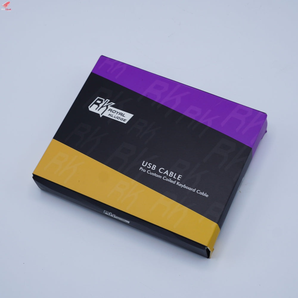 ROYAL KLUDGE M12 COILED CABLE [BLACK]